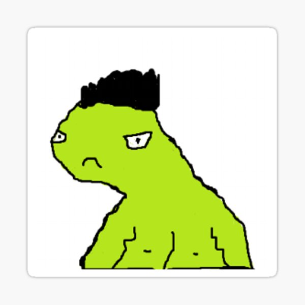 Pegatina «Helk personaje de dibujos animados» de amberlouisestix ...