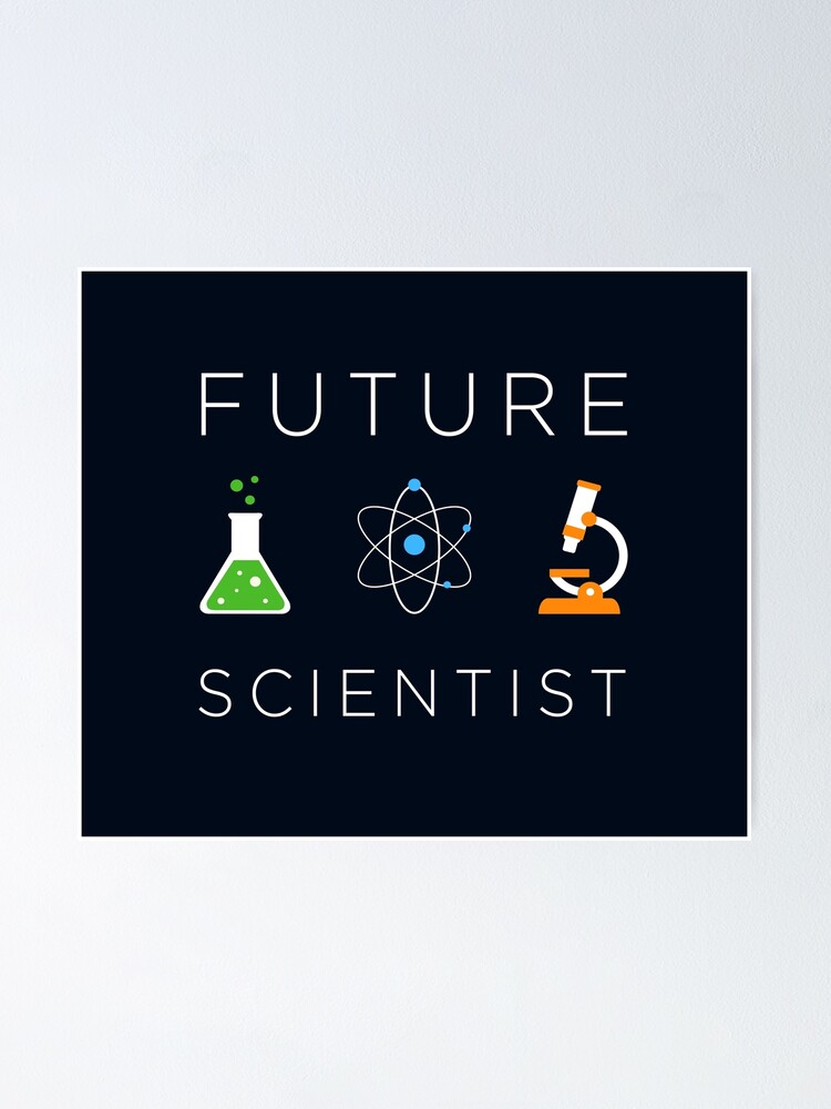 "Future Scientist - Icons" Poster for Sale by BrianSmith84 | Redbubble