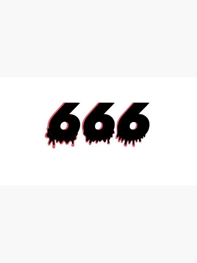 "666 drippy and trippy" Sticker by SethBoyFucXs | Redbubble
