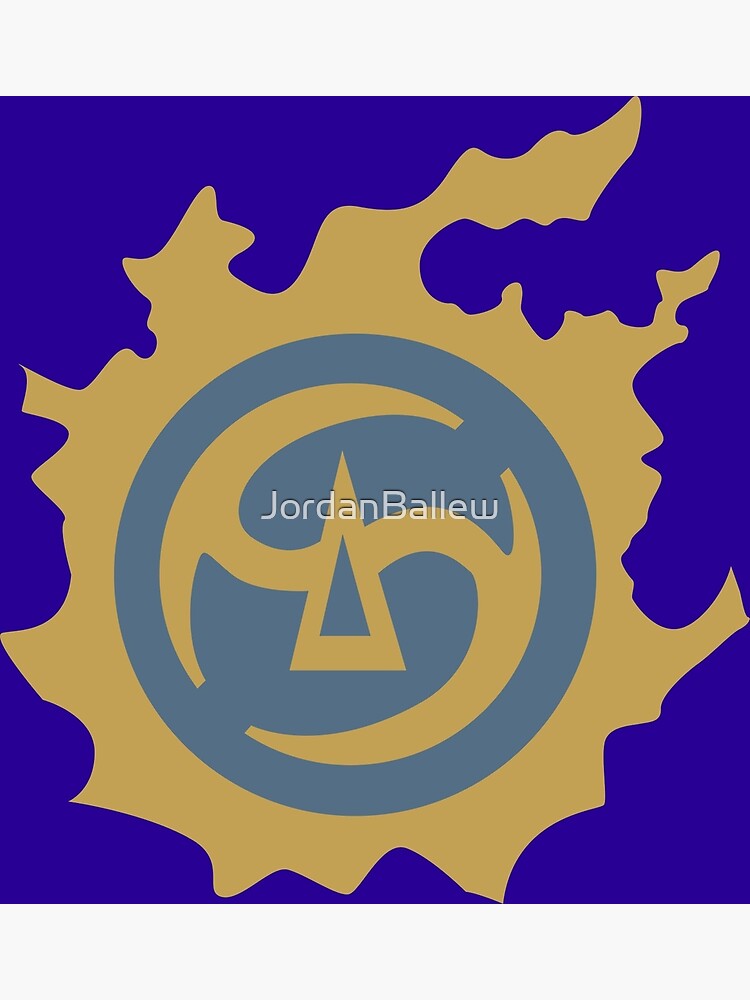 "FFXIV - Samurai Icon (Color)" Art Print by JordanBallew | Redbubble