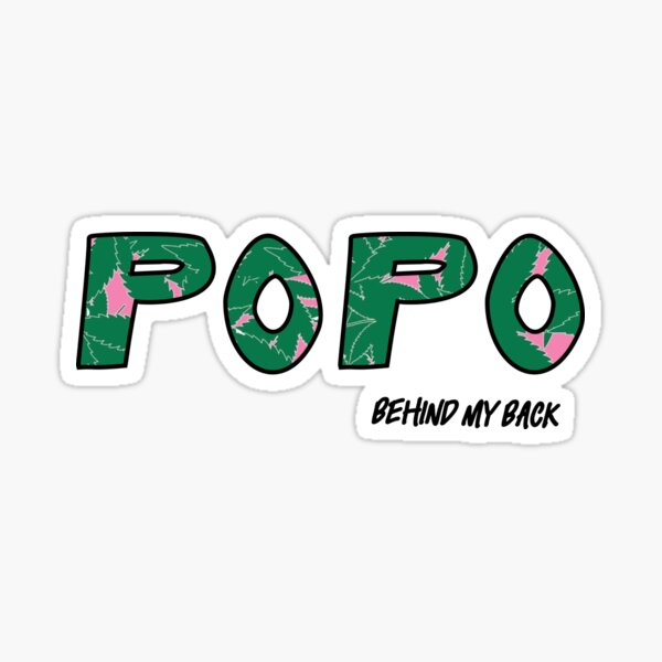 "Popo" Sticker for Sale by magnum-toxx | Redbubble