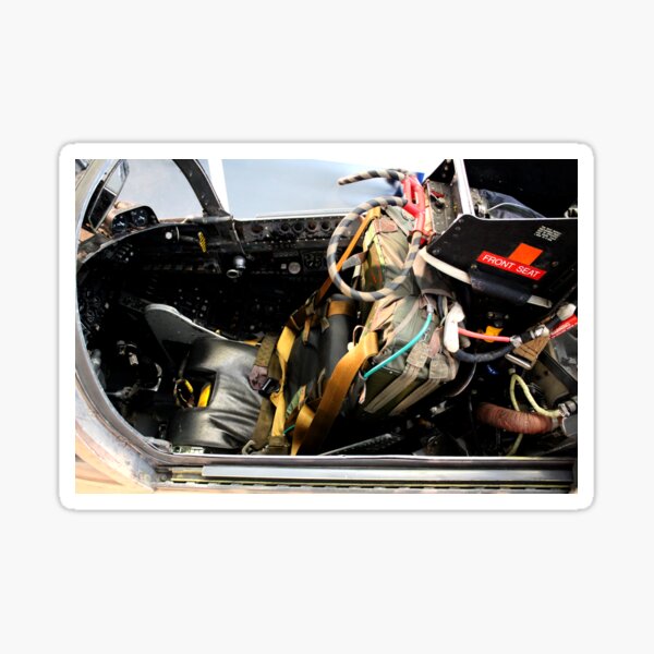 "F 4 Phantom Cockpit" Sticker for Sale by BritishYank | Redbubble