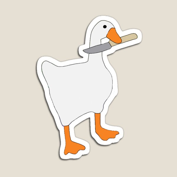 "untitled goose game sticker" Magnet by x-murphyarts-x | Redbubble