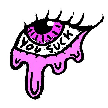 "drippy eye" Art Board Print for Sale by vvale44 | Redbubble