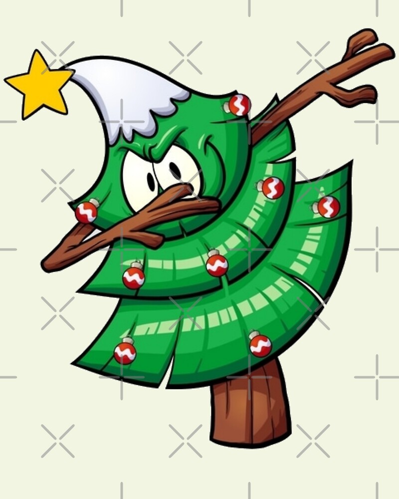 "Dabbing Christmas Tree" by stillballin | Redbubble