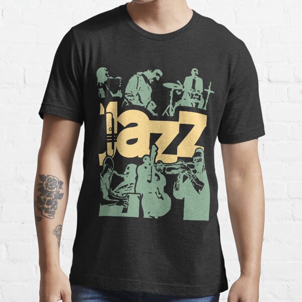 "Vintage Jazz Band-Plakat-Art" T-Shirt von jazzworldquest | Redbubble