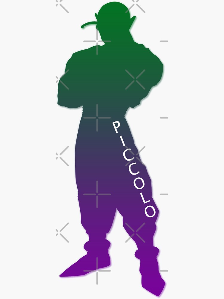"Piccolo DBZ" Sticker for Sale by KCJ-Designs | Redbubble