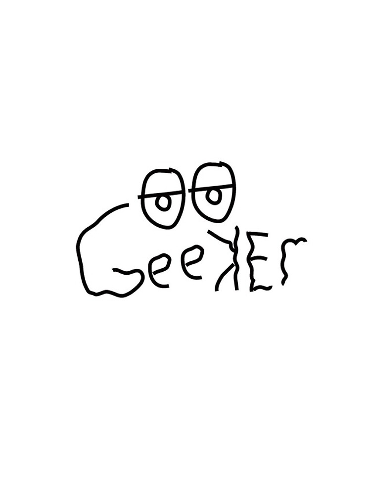 "Geeker Brand Logo" iPhone Case for Sale by simonross919 | Redbubble