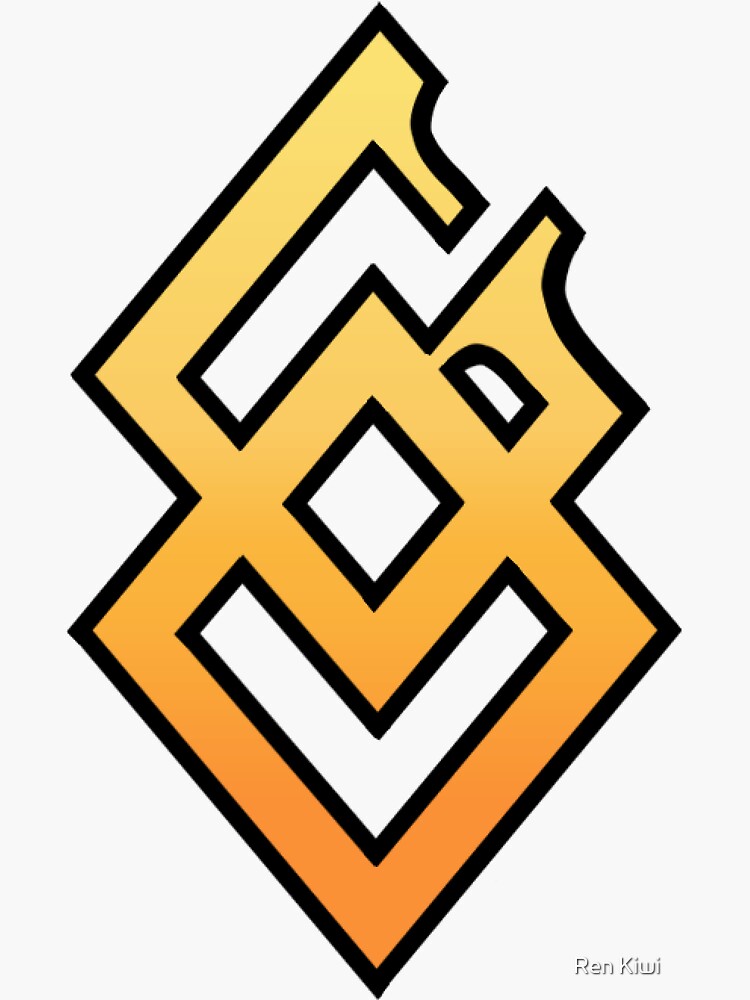 "Chaldea Diamond" Sticker for Sale by PenguinLordLyra | Redbubble