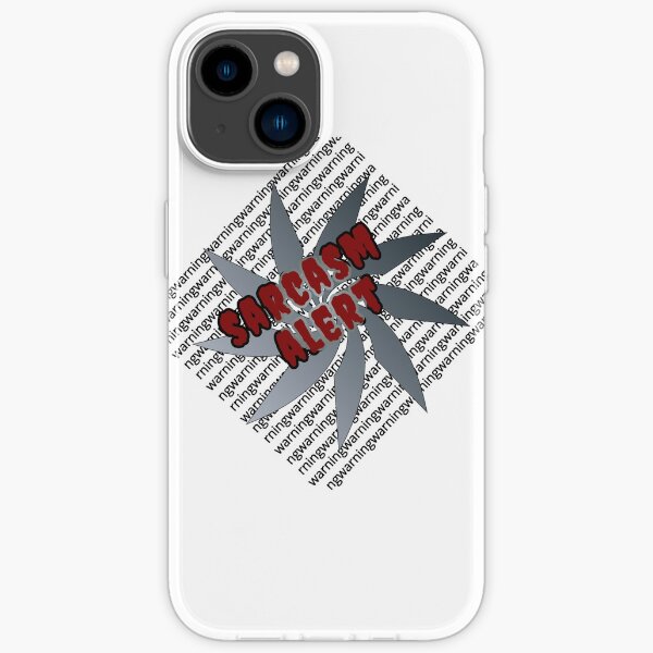 "sarcasm alert #4" iPhone Case for Sale by Rivalg123 | Redbubble
