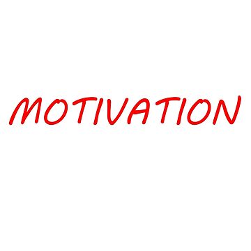 "Motivation Red" Sticker for Sale by torontoraps5 | Redbubble
