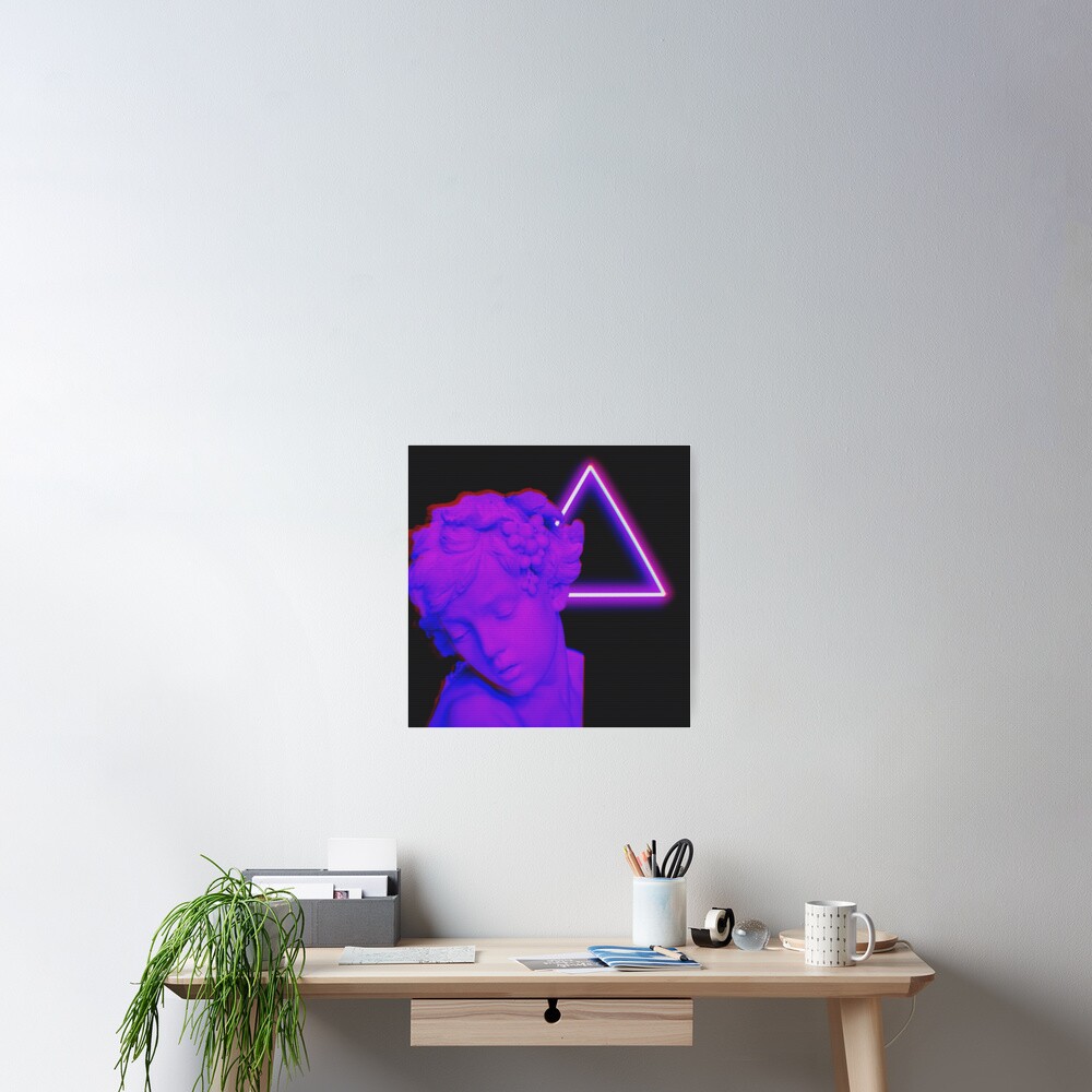 "Sad Boy Vaporwave" Poster by ssydneyart | Redbubble