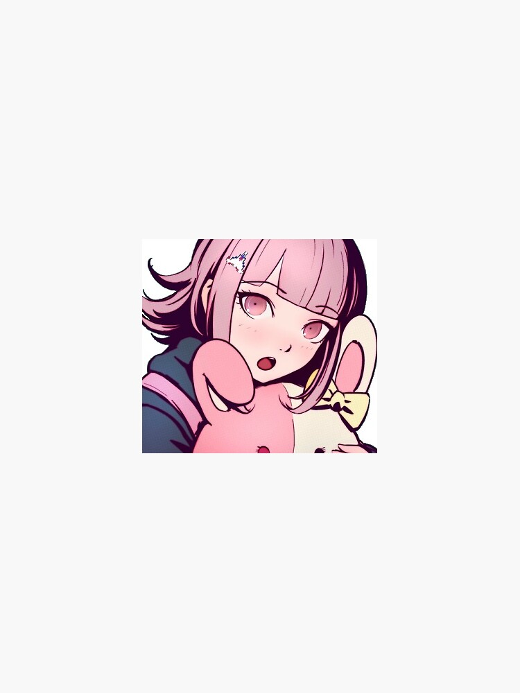 "Chiaki Nanami" Sticker for Sale by byekaz | Redbubble