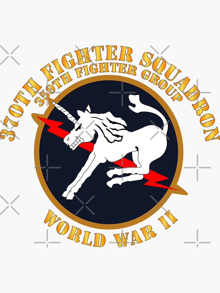Pegatina «AAC - 370th Fighter Squadron - Segunda Guerra Mundial» de ...