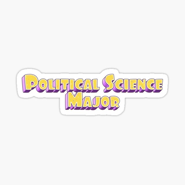 Political Science Major Stickers | Redbubble