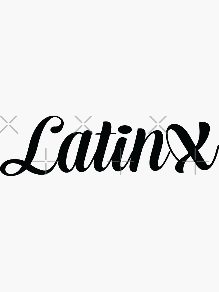 "LatinX Support the Movement" Sticker for Sale by ProjectX23 | Redbubble