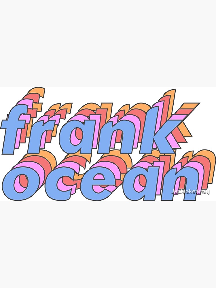 "Frank Ocean design pastel" Poster by Jackiekenney | Redbubble