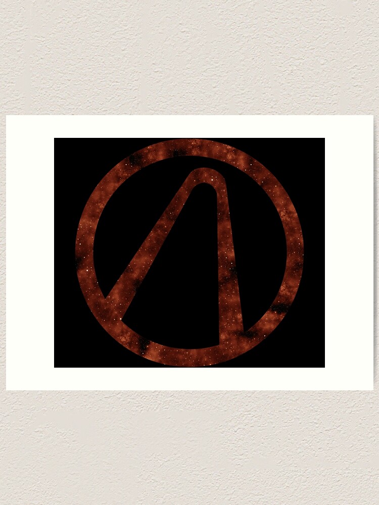 "Borderlands - Vault Hunter Symbol (Galaxy Design)" Art Print for Sale ...