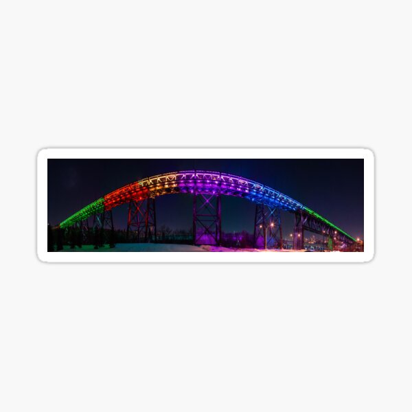 "Rainbow Bridge" Sticker by rknister | Redbubble
