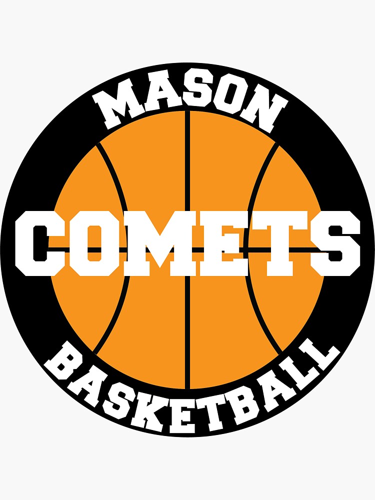 "Mason Comets Basketball" Sticker for Sale by averyb7 | Redbubble