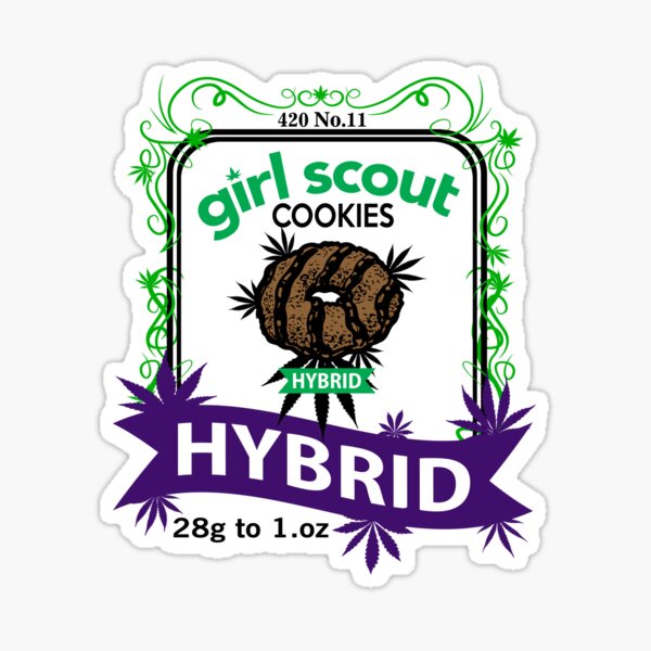 Cannabis Strain Stickers | Redbubble