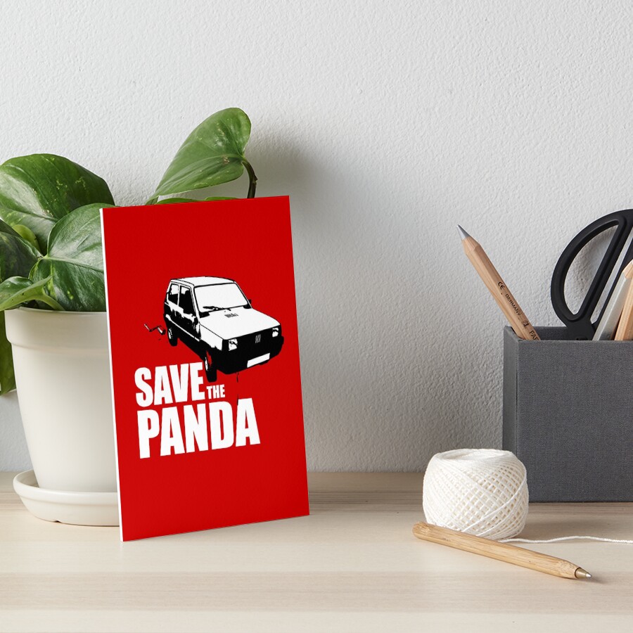 "Save The Panda" Art Board Print for Sale by godgeeki | Redbubble