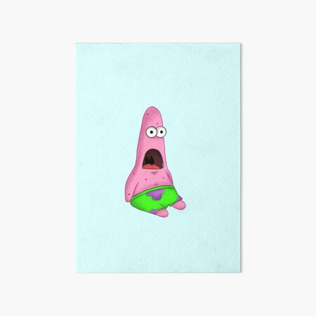 "Patrick Star" Art Board Print for Sale by ili-art | Redbubble