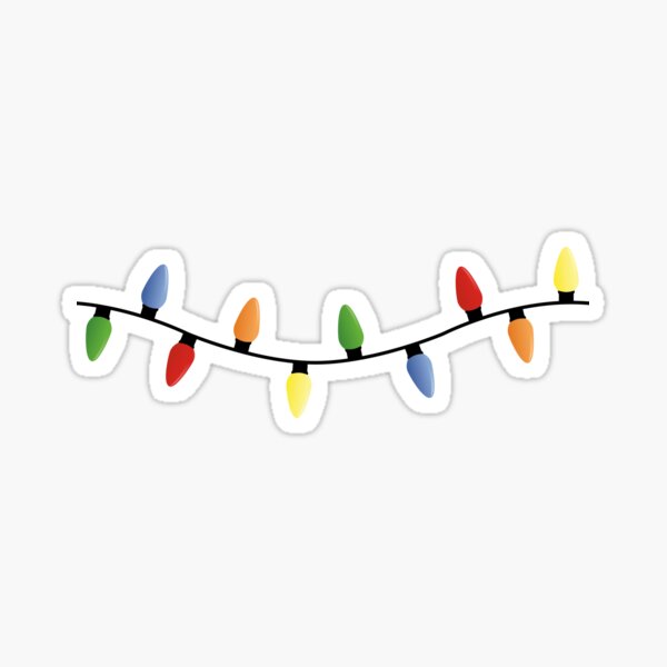 String Lights Stickers | Redbubble