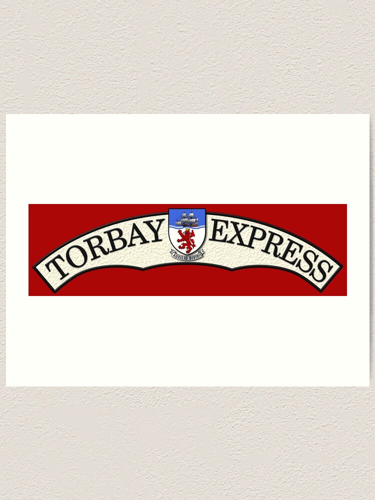 "TORBAY EXPRESS - HEADBOARD" Art Print for Sale by WOOFANG | Redbubble
