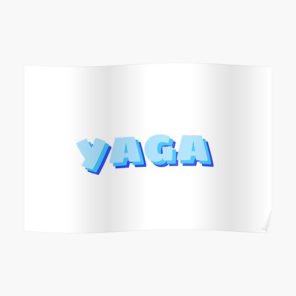 "yaga vine sticker" Poster by rileymcl02 | Redbubble