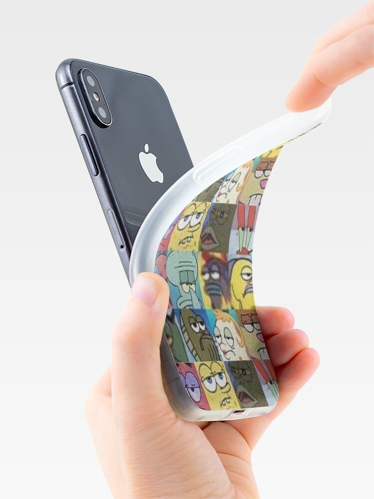 ""Meh" Spongebob meme collage" iPhone Case for Sale by BriaHannah ...