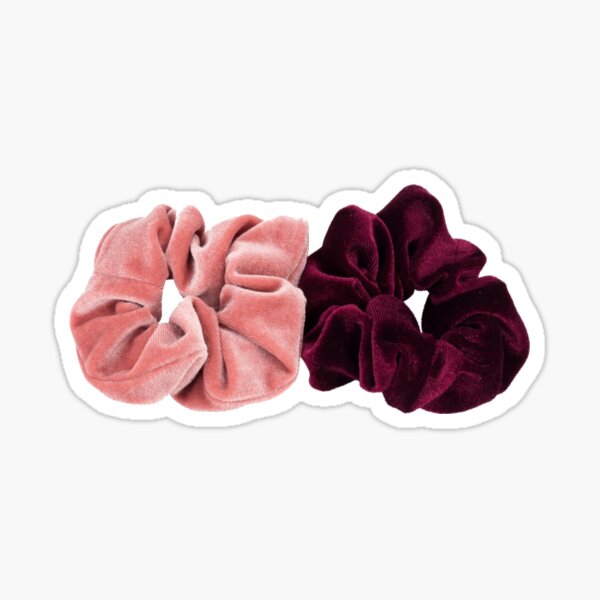 "Scrunchie Sticker Tumblr Vsco " Sticker by lilcrystalface | Redbubble