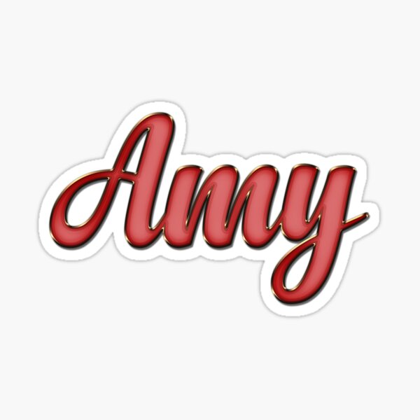 "Amy Dusty Rose" Sticker for Sale by kimberpix | Redbubble