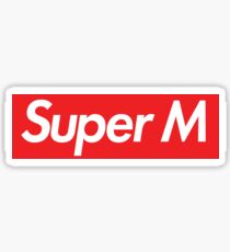 Super M Logo Stickers | Redbubble