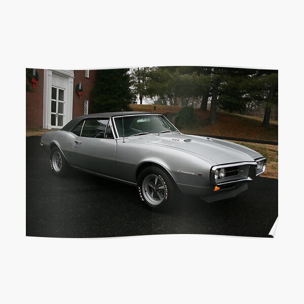 "Vintage Firebird" Poster for Sale by Daniel Oyvetsky | Redbubble