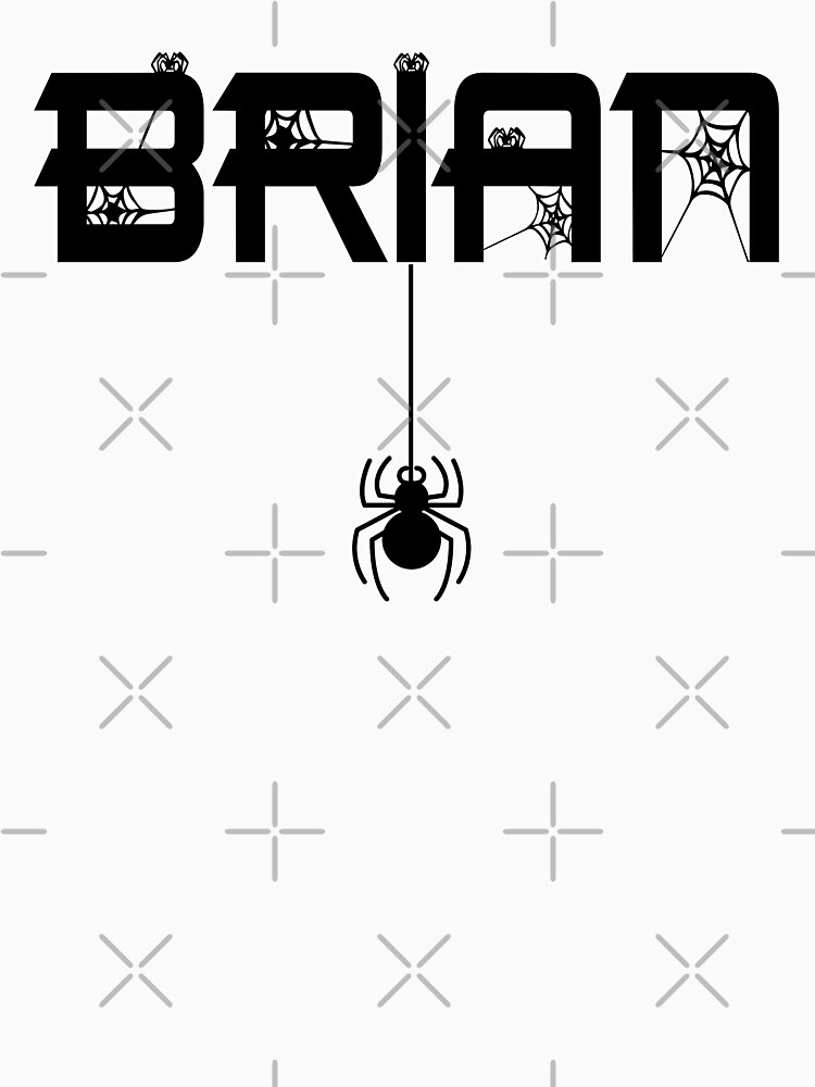 Camiseta «Brian web amigo chico araña gracioso» de Thestarrysky | Redbubble