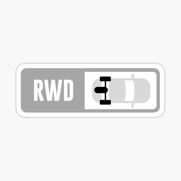"Rear Engine RWD - Forza Drive Train" Sticker for Sale by Lukeyy19 ...