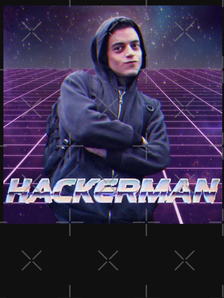 "HACKERMAN" T-shirt for Sale by TheLastStand | Redbubble | hackerman t ...