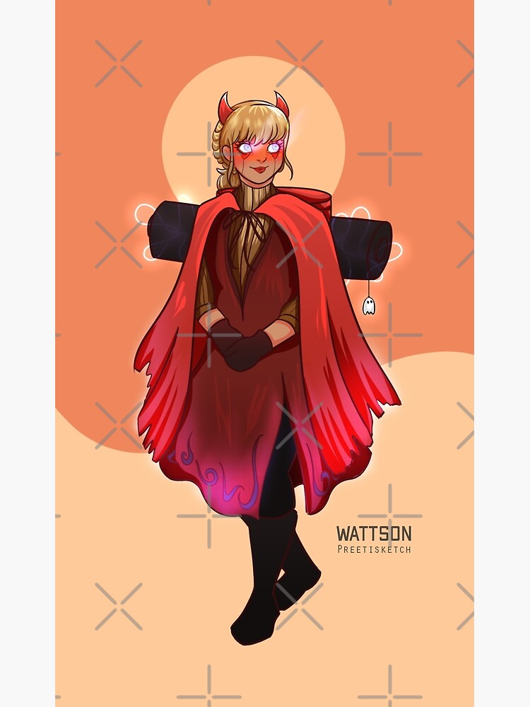 "Apex Legends Halloween Demon Wattson" Poster by PreetiSketchi | Redbubble