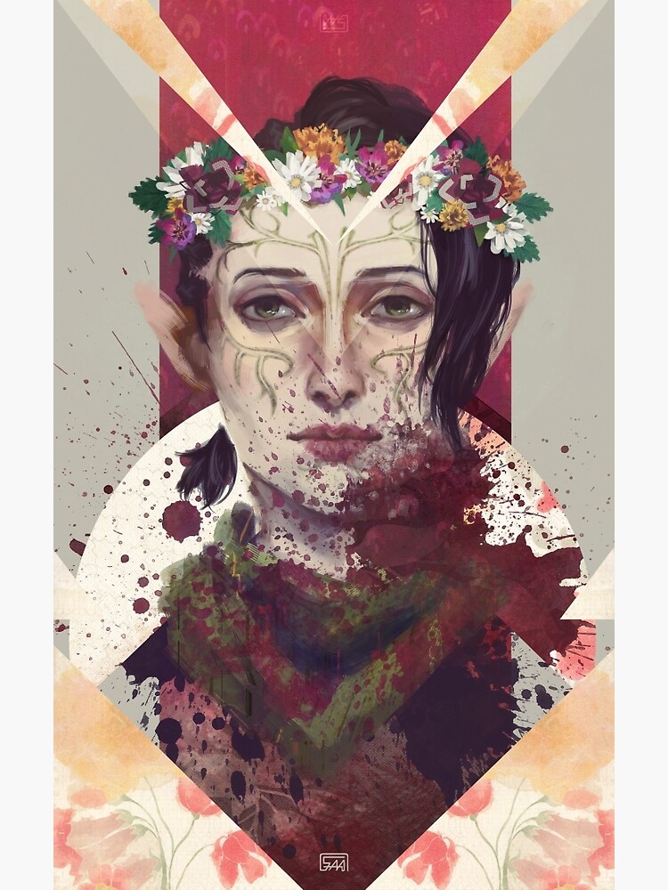 "Dalish Pariah" Poster by pandaleon | Redbubble