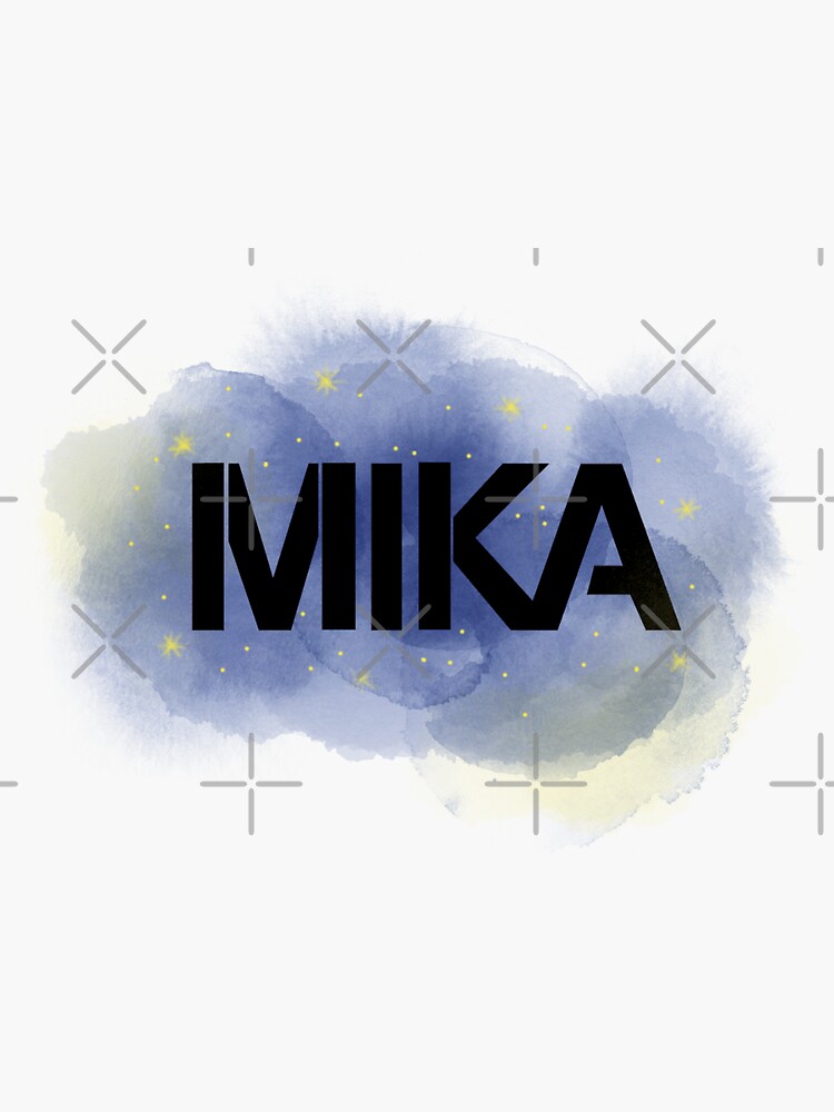 "Mika" Sticker for Sale by anna-brocs | Redbubble