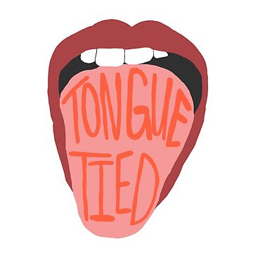 Lengua Atada Niño De Caricatura Con La Lengua: Vector De Stock (libre