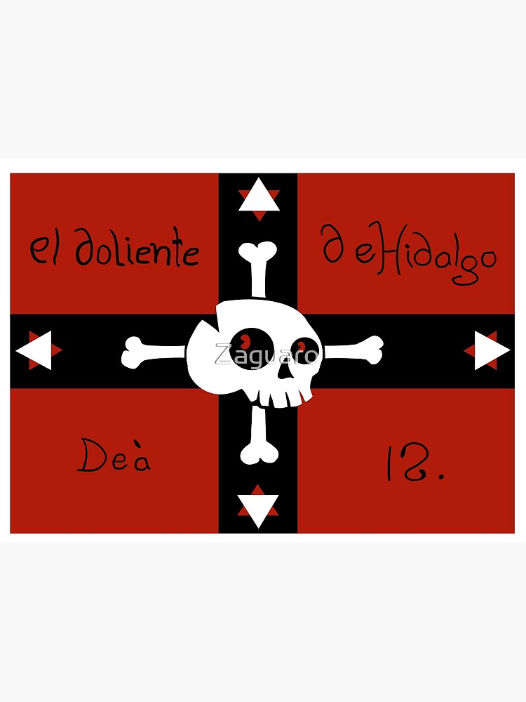 "DOLIENTE DE HIDALGO" Poster for Sale by Zaguaro | Redbubble