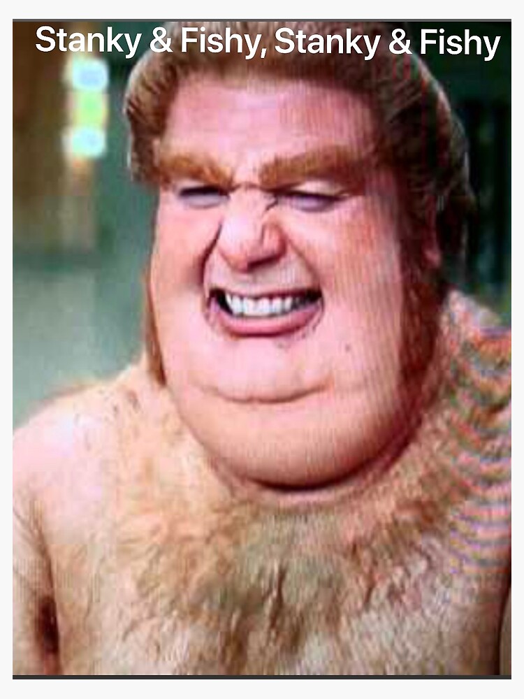 "Stanky & fishy meme" Sticker for Sale by swiger13 | Redbubble