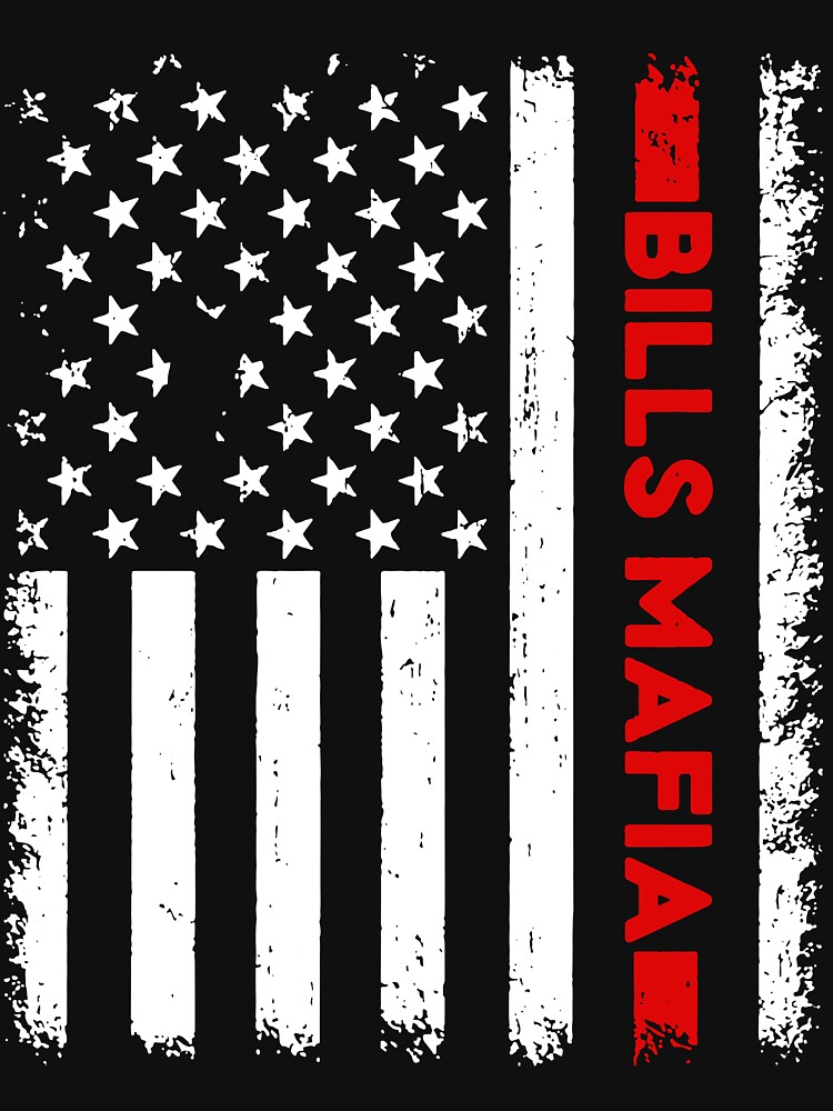 "American Flag Bills Mafia Patriotic Buffalo 4th of July Premium" T ...