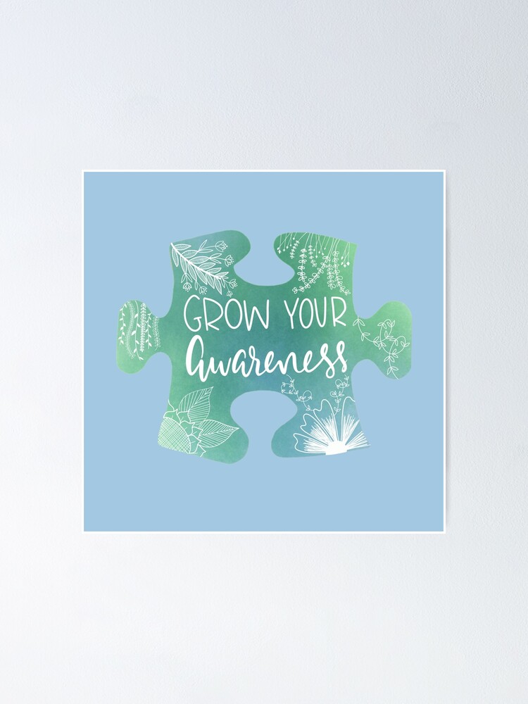 "Grow Your Awareness | Different Not Less | Autism Awareness | Autism ...