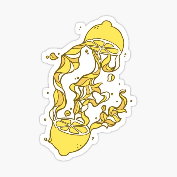 Lemon Stickers | Redbubble