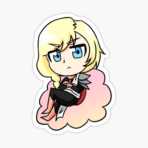 "Chibi Ania" Sticker by HopeToDice | Redbubble