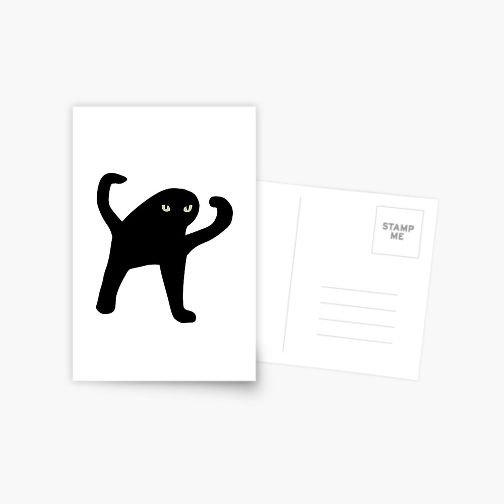 "Cursed Cat" Sticker for Sale by Ghostiles | Redbubble