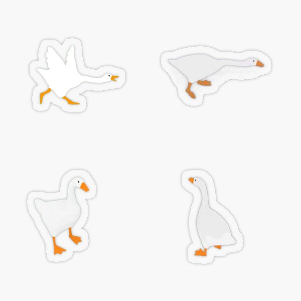 Untitled Goose Game Stickers | Redbubble